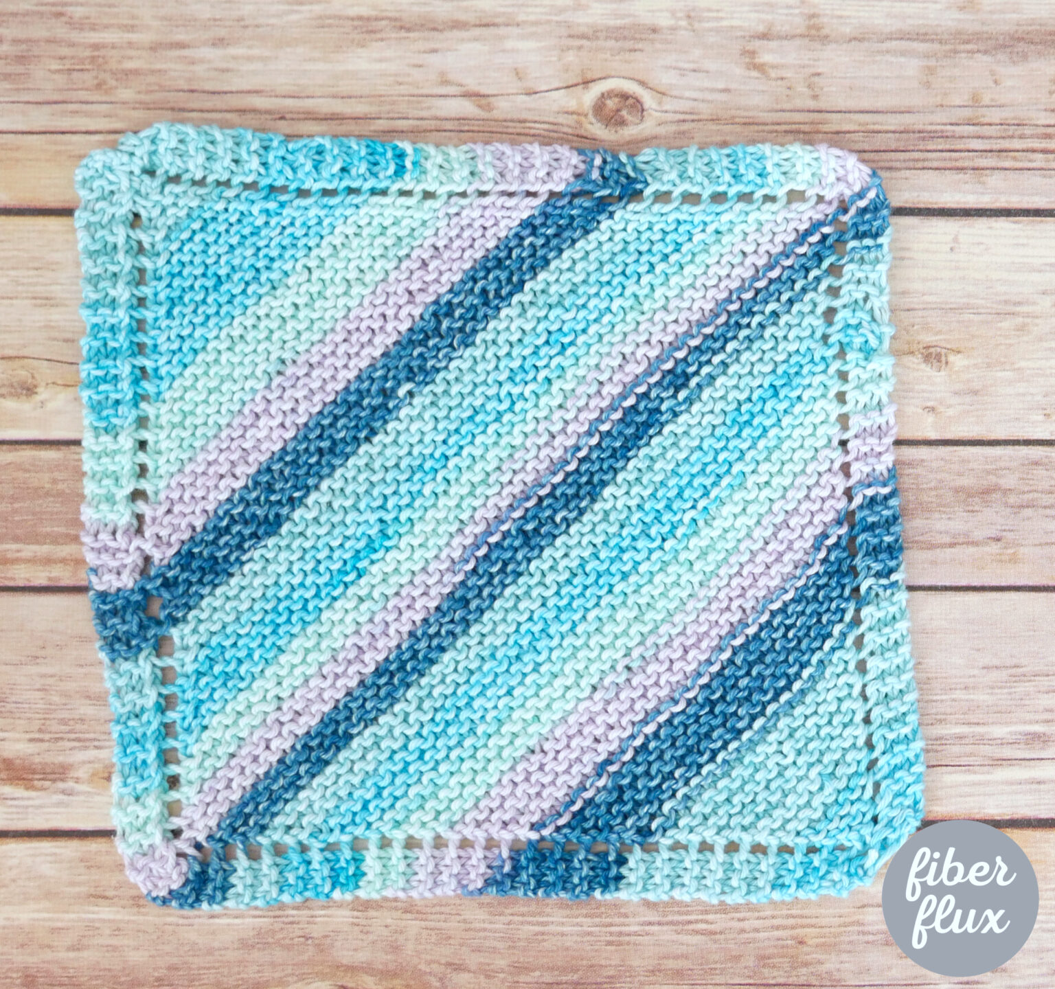 Basic Knit Dishcloth, Free Pattern + Full Video Tutorial ...