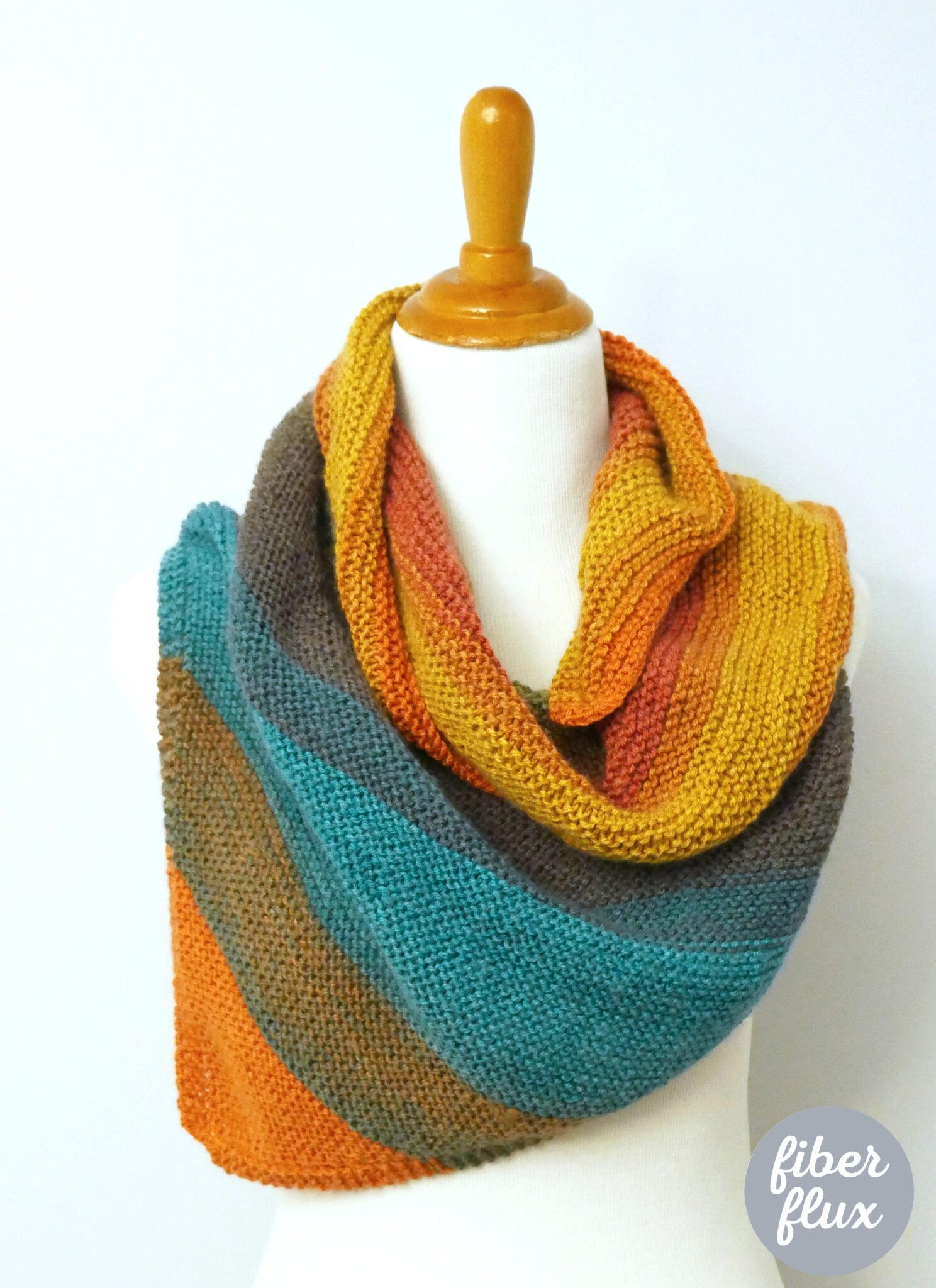 Finally Fall Knit Shawl, Free Knitting Pattern + Full Video Tutorial ...
