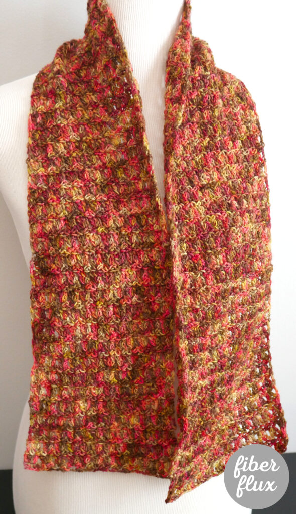 Crisp Leaves Crochet Scarf, Free Pattern + Full Video Tutorial ...
